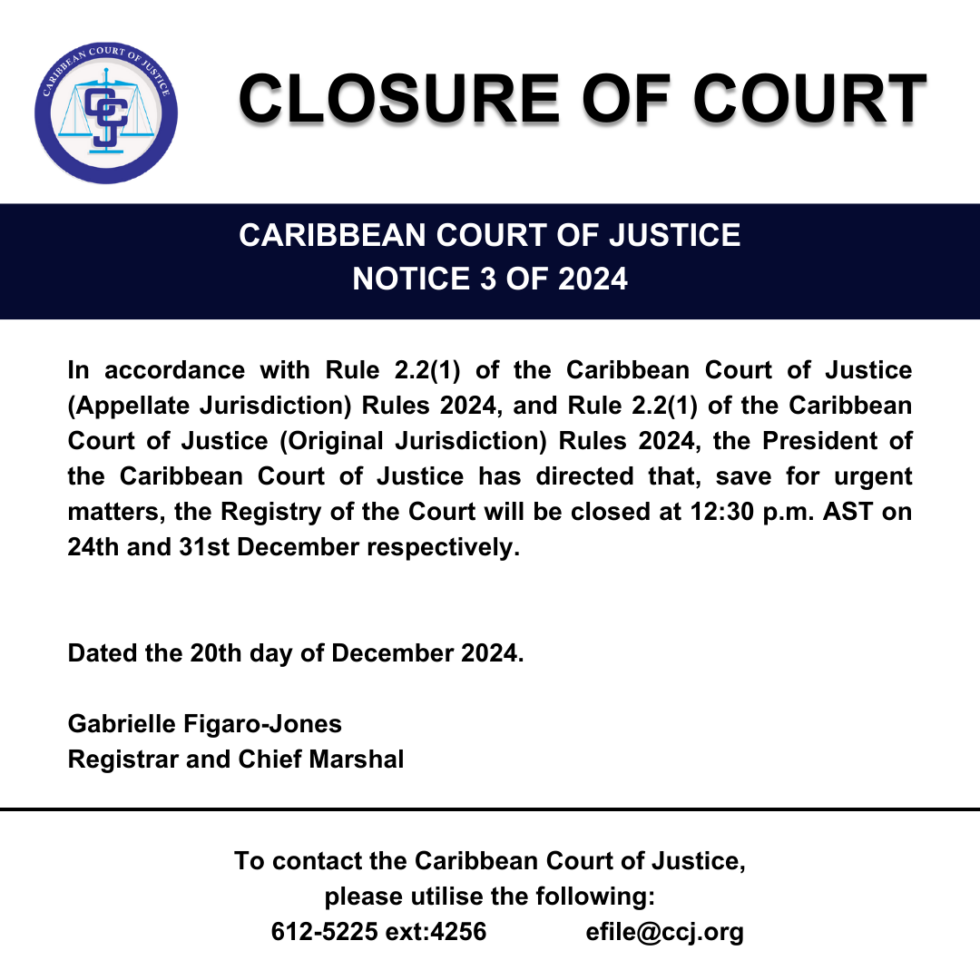 Home – Caribbean Court of Justice